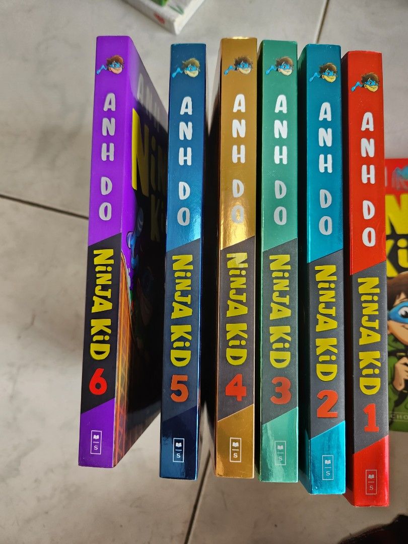 Ninja Kid 6 book series, Hobbies & Toys, Books & Magazines, Fiction ...