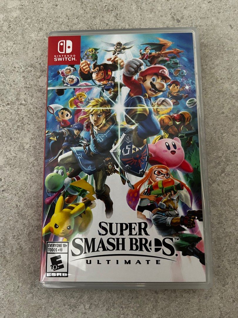 Nintendo switch game super smash bros, Video Gaming, Video Games ...