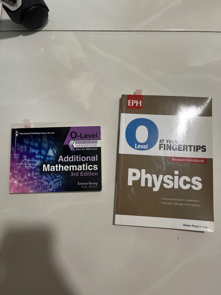 O Level Physics and Mathematical EPH, Hobbies & Toys, Books & Magazines ...