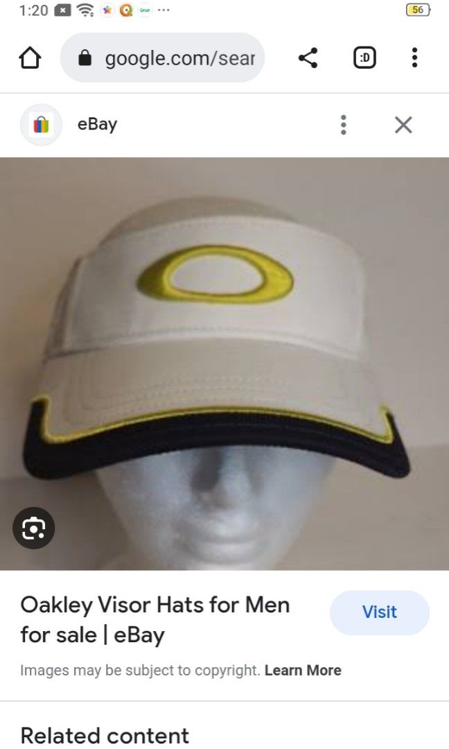 Oakley Visor cap hydrolix, Men's Fashion, Watches & Accessories, Caps ...