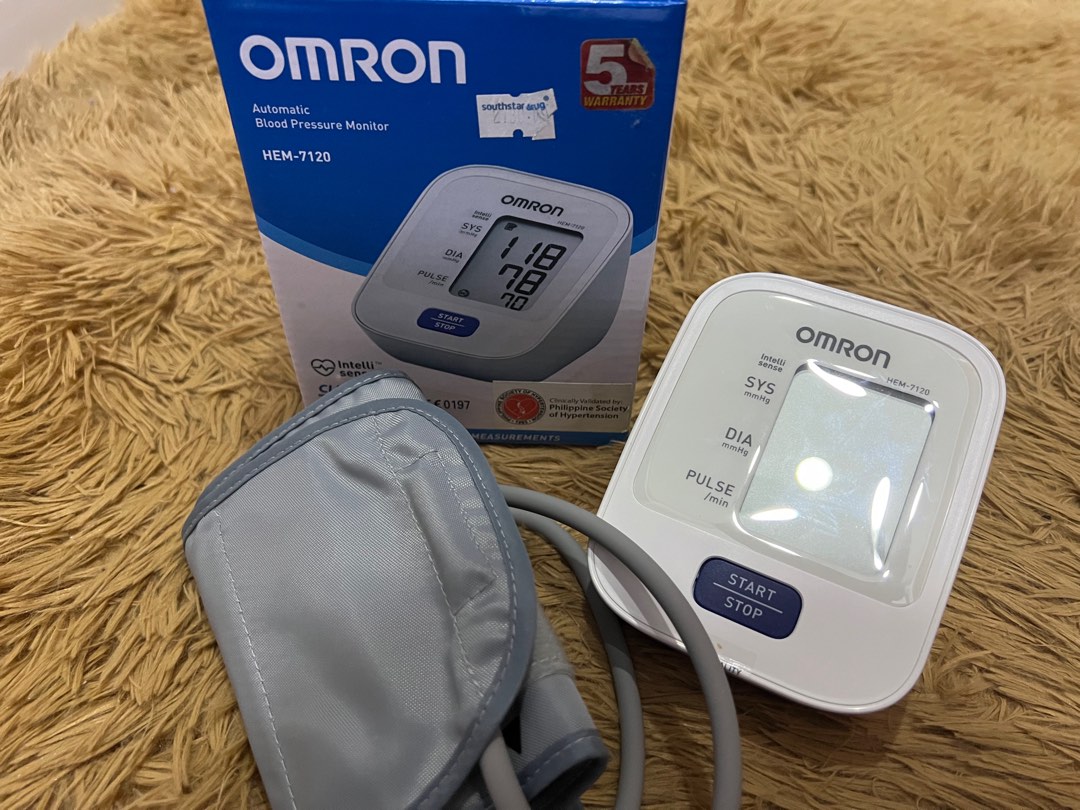 Omron BP monitor ( Hem 7120 model ), Health & Nutrition, Health Monitors & Weighing Scales on ...