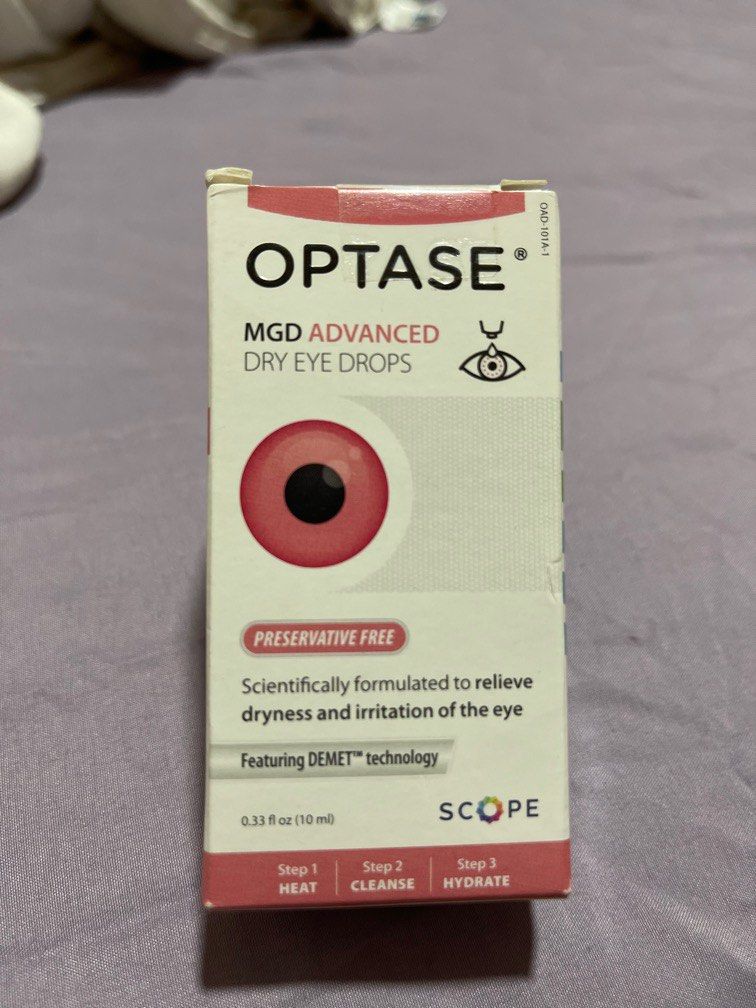 Optase MGD Advance Dry Eye Drops, Beauty & Personal Care, Vision Care ...