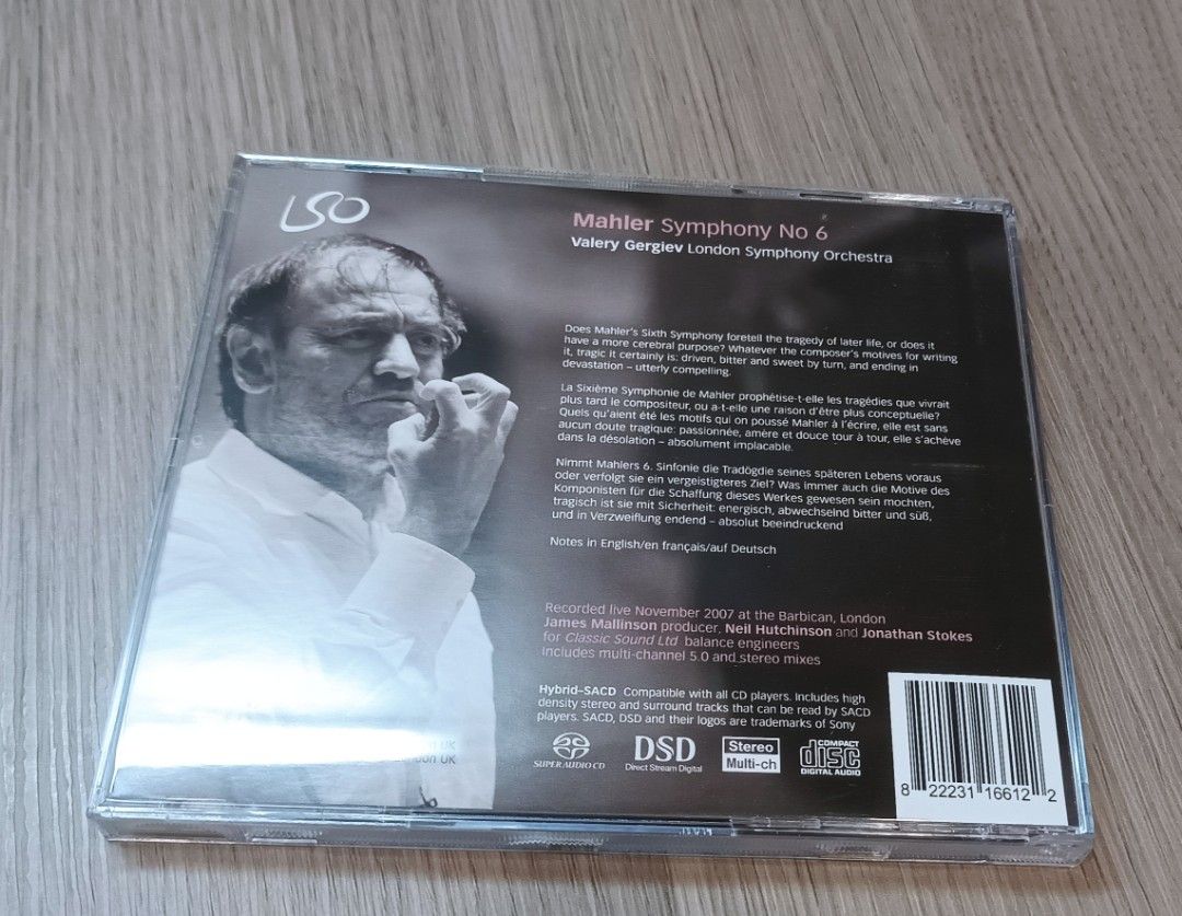 (Orchestra, Super Audio CD) London Symphony Orchestra LSO live, Gustav Mahler Symphony 6 ...