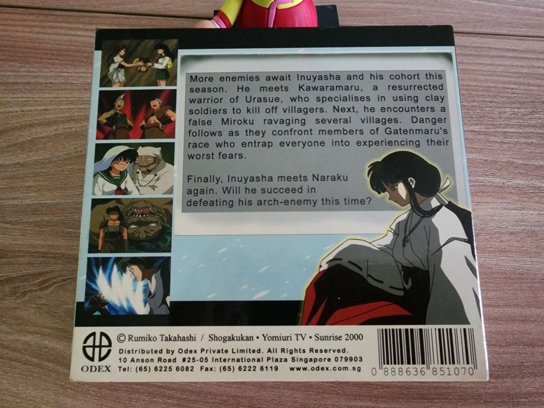 Original Inuyasha VCD Box set Vol.1-13, Hobbies & Toys, Music & Media ...