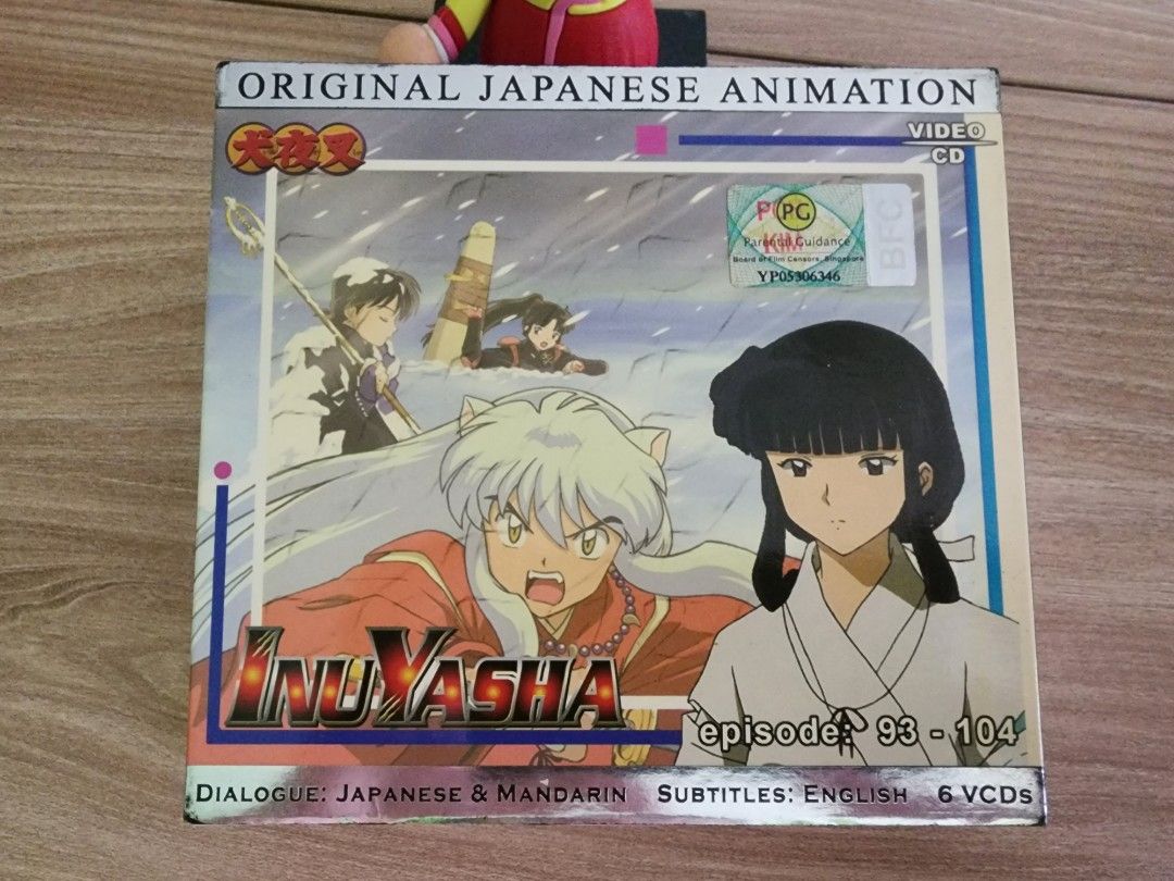 Original Inuyasha VCD Box set Vol.1-13, Hobbies & Toys, Music & Media ...