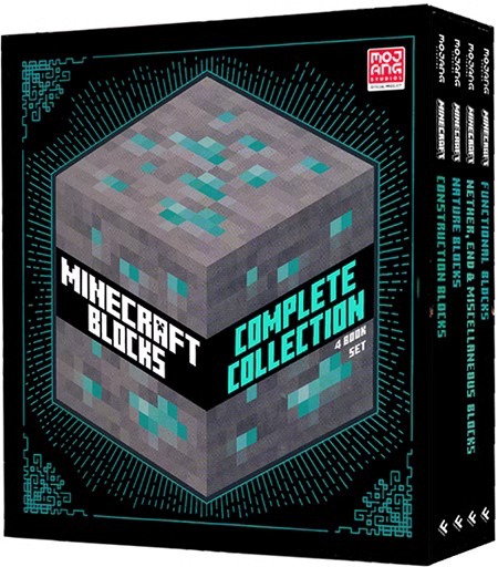 Original Minecraft Blocks 4-book Slipcase Complete Collection, Hobbies ...