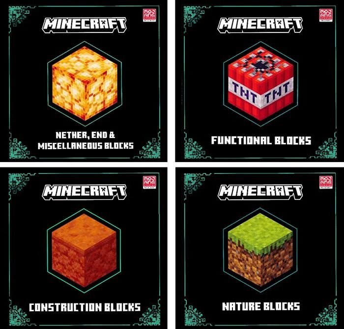 Original Minecraft Blocks 4-book Slipcase Complete Collection, Hobbies ...