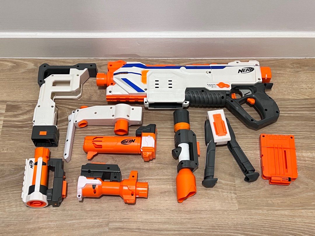 Original Nerf Modulus Regulator with Long Range Upgrade Kit, Hobbies ...