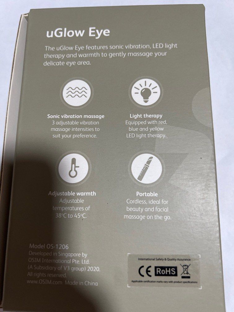 OSIM uGlow Eye, Beauty & Personal Care, Face, Makeup on Carousell