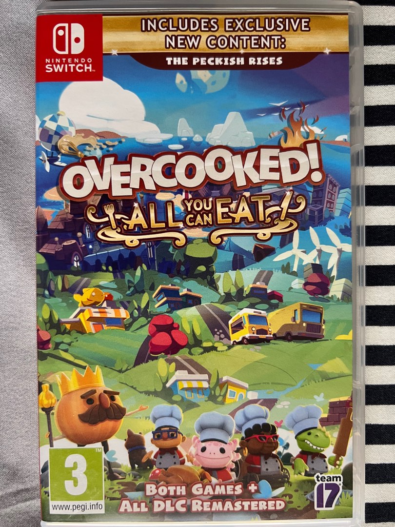 OVERCOOKED: ALL YOU CAN EAT, Video Gaming, Video Games, Nintendo on ...