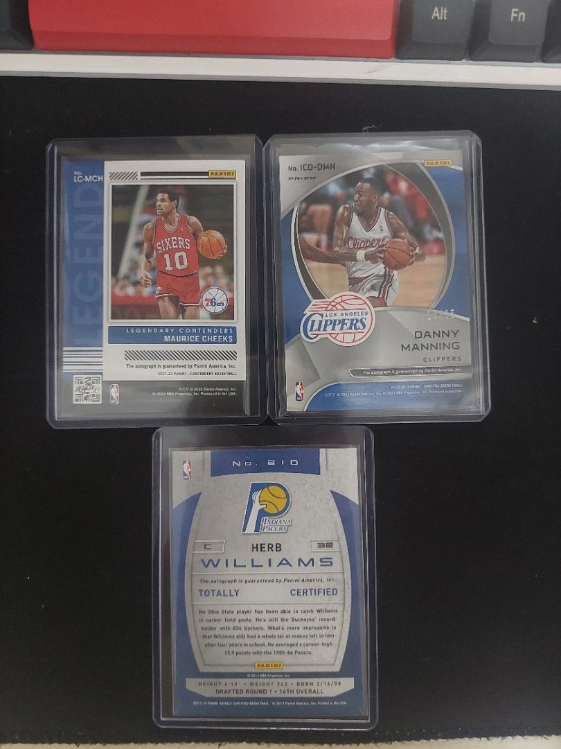 Panini NBA Cards Autos numbered, Hobbies & Toys, Memorabilia ...