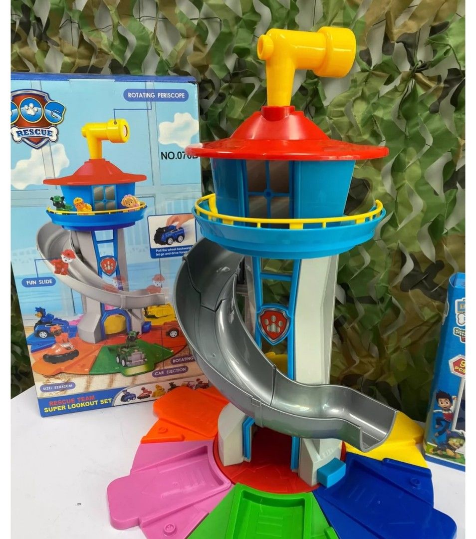 Paw Portal Tower + buz, Hobbies & Toys, Toys & Games on Carousell