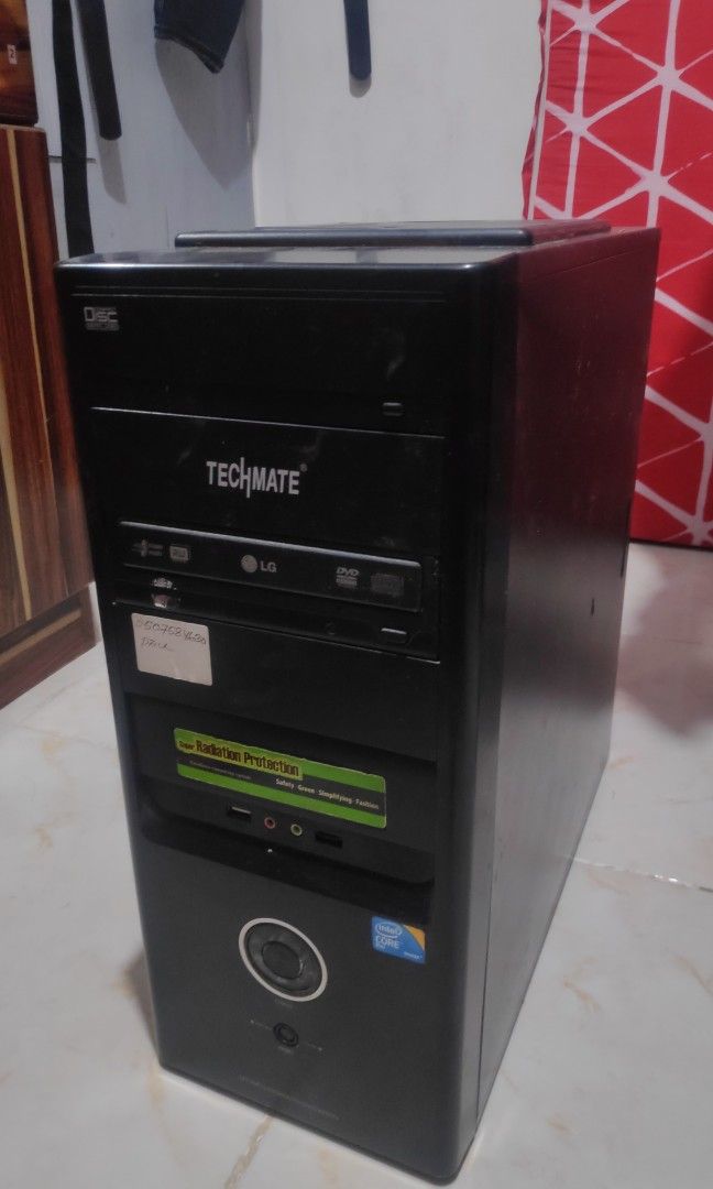 PC MONITOR AND CPU, Computers & Tech, Parts & Accessories, Monitor ...