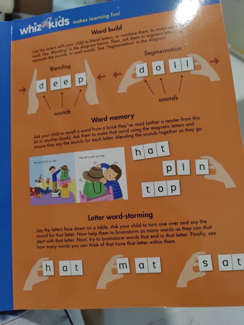 Phonics-whiz kids-reading fun 1, 興趣及遊戲, 書本 & 文具, 書本及雜誌 - 補充練習 - Carousell