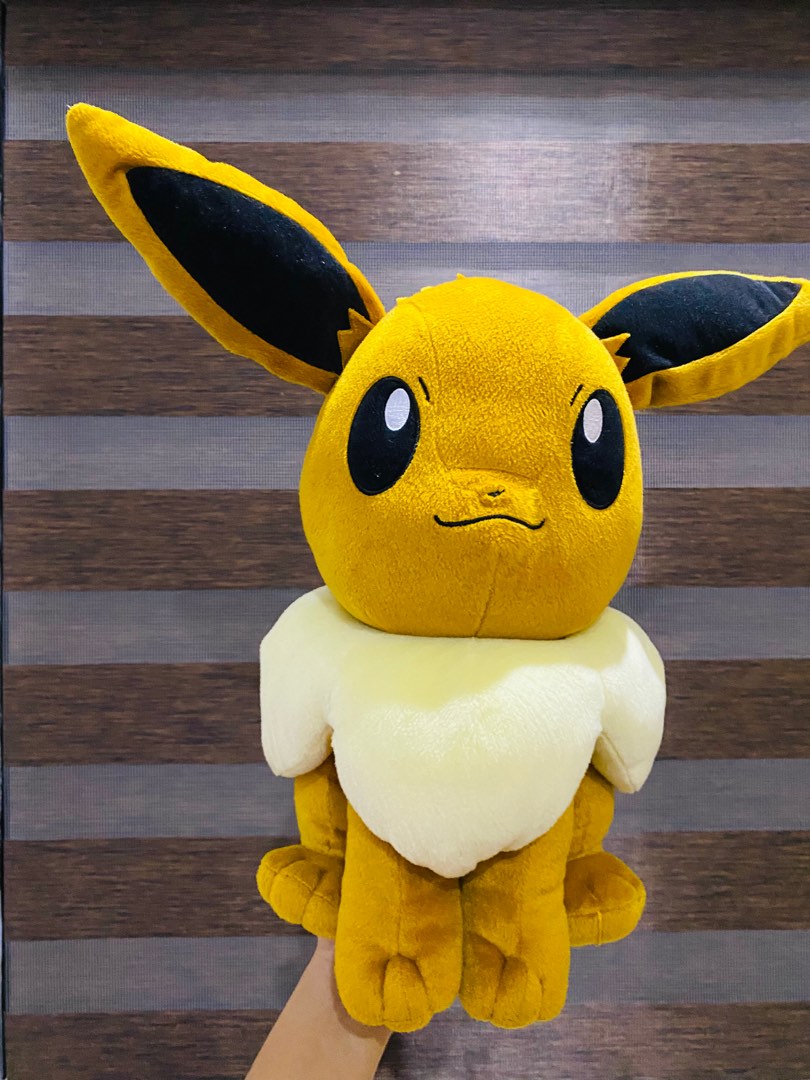 Pokemon Eevee big plushie, Hobbies & Toys, Toys & Games on Carousell