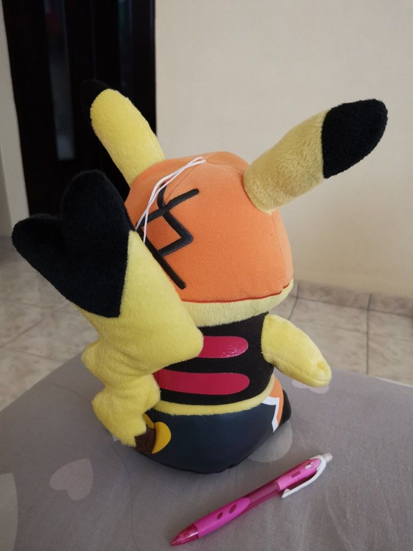 Pokemon Pikachu libre plush, Hobbies & Toys, Toys & Games on Carousell
