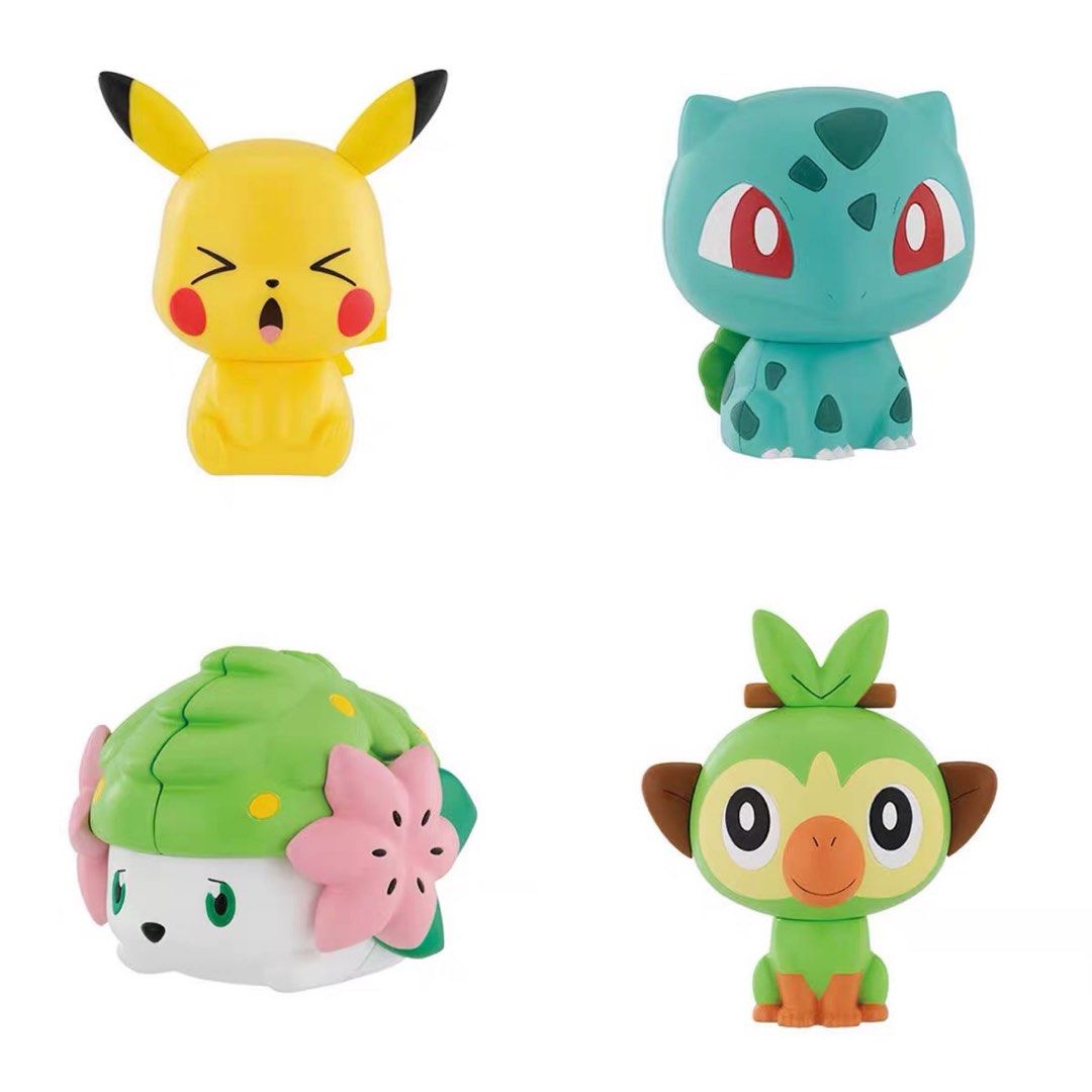 Pokemon Pikachu Squirtle Slowpoke Psyduck Eevee Rowlet Piplup ...