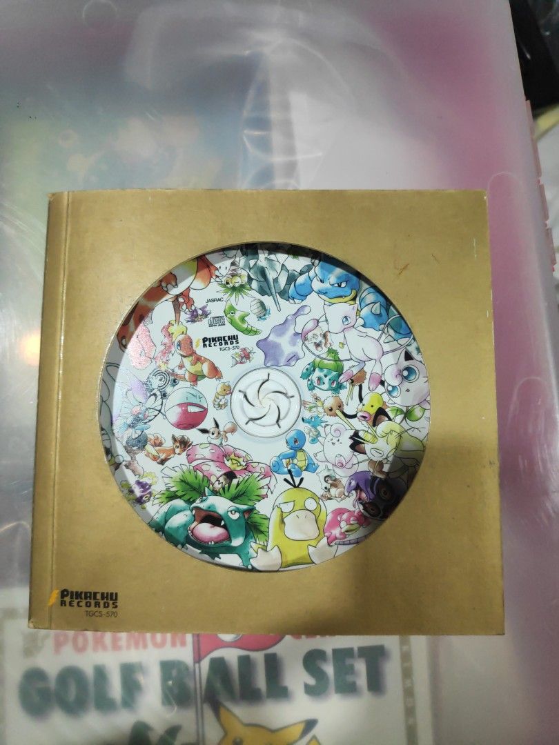 Pokemon record cd, Hobbies & Toys, Toys & Games on Carousell