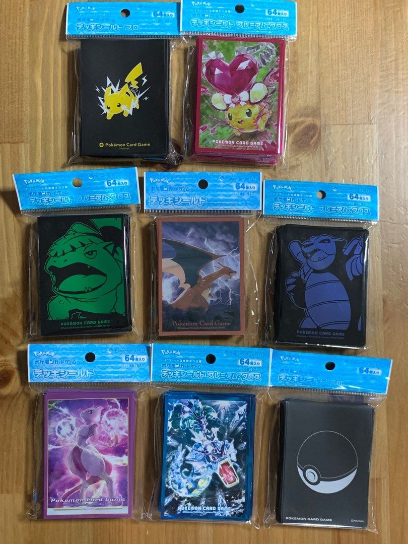 Pokemon Trading Card Game - Card Sleeves Protector, Hobbies & Toys ...
