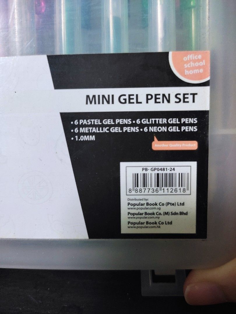POP Basic colour pen set, Hobbies & Toys, Stationery & Craft ...