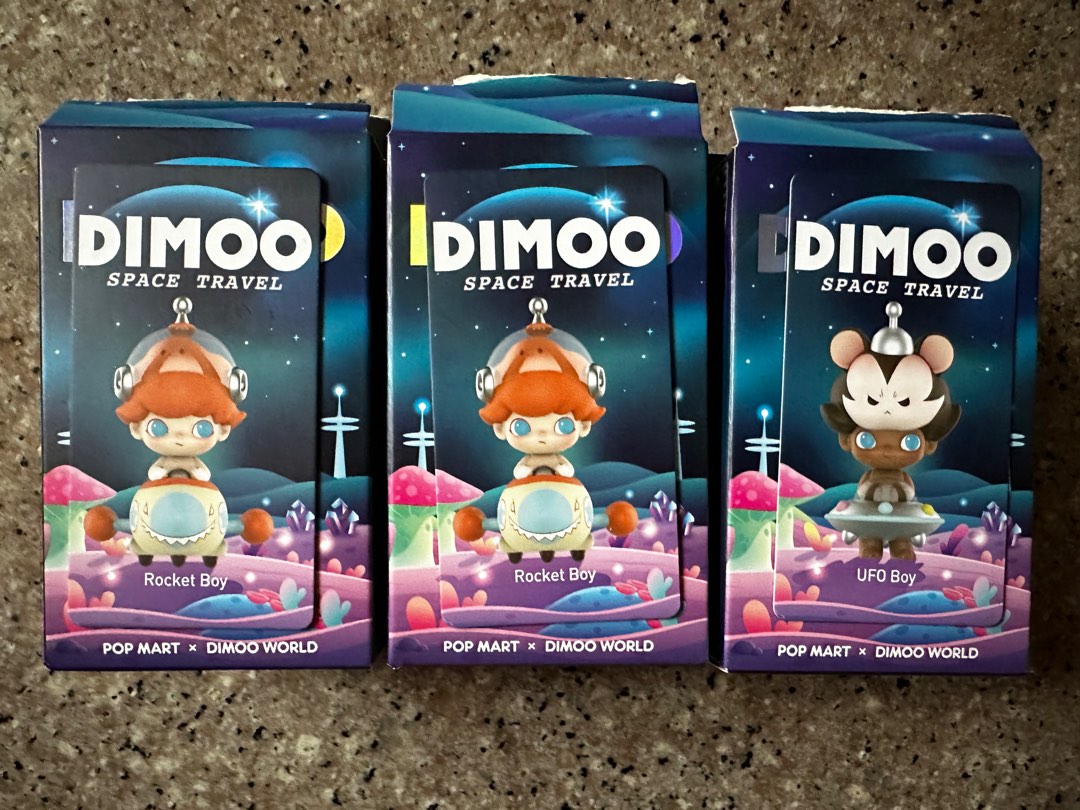 Pop Mart Dimoo Space Travel, Hobbies & Toys, Toys & Games on Carousell