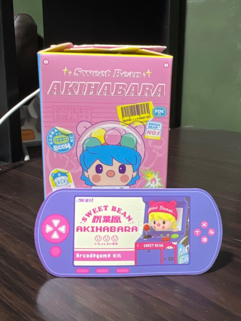 Popmart Sweet Bean Akihabara Arcadegame, Hobbies & Toys, Toys & Games on Carousell