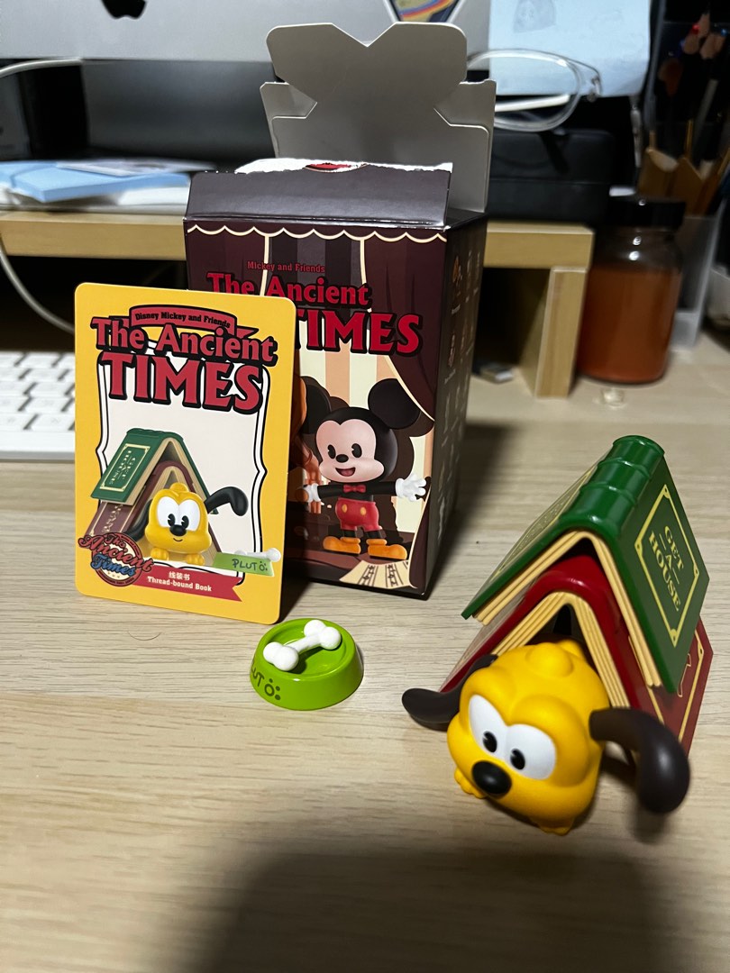 Popmart X Disney Ancient Times: Pluto, Hobbies & Toys, Toys & Games on ...