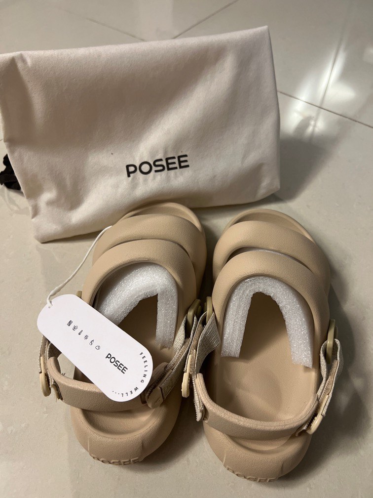 POSEE SANDALS, Women's Fashion, Footwear, Flats on Carousell