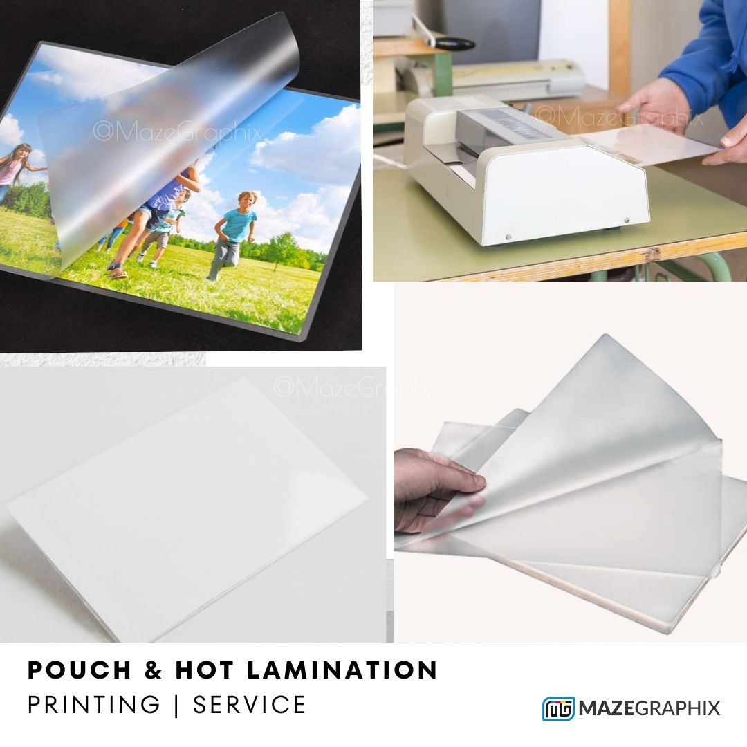 Pouch & Hot Lamination with Printing Service, Hobbies & Toys ...