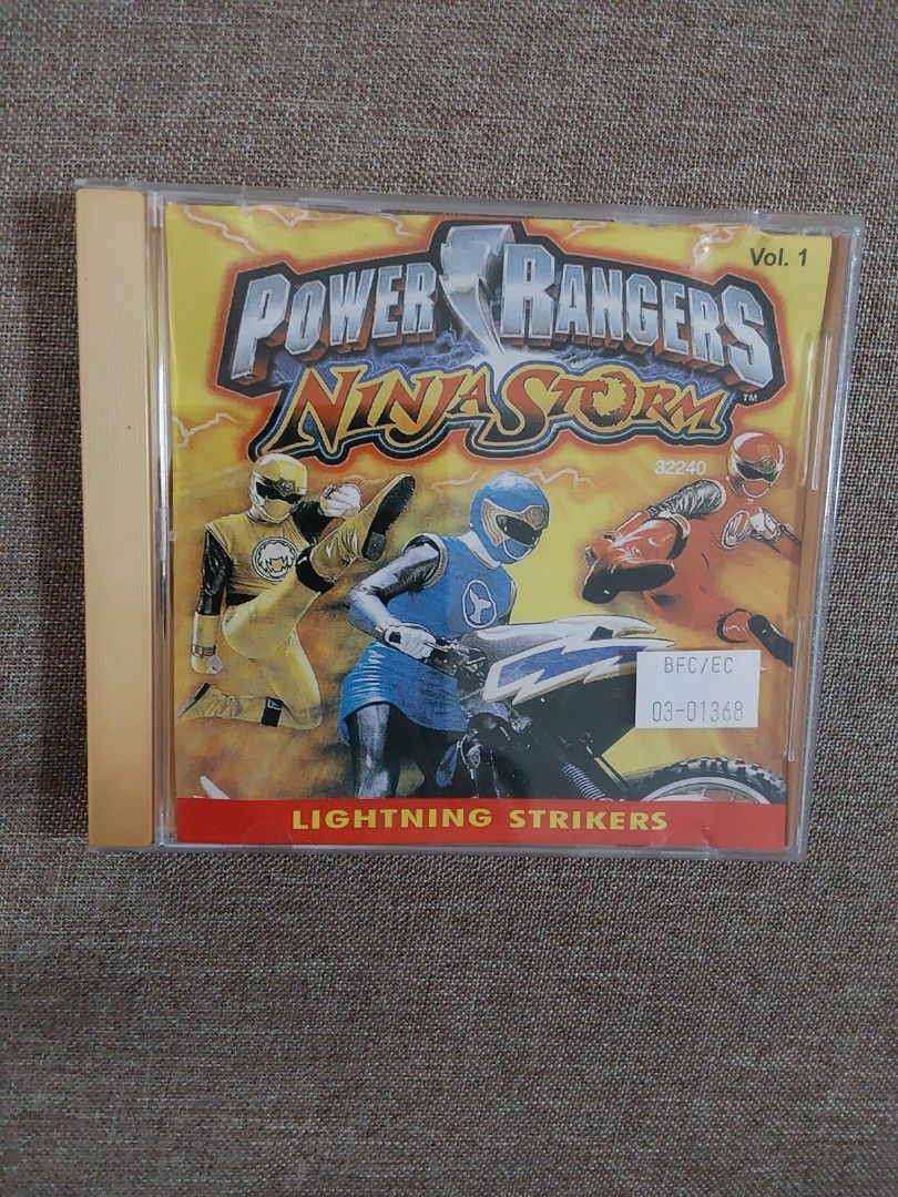 Power Rangers Ninja Storm - Lightning Strikers Vol. 1 VCD, Hobbies ...