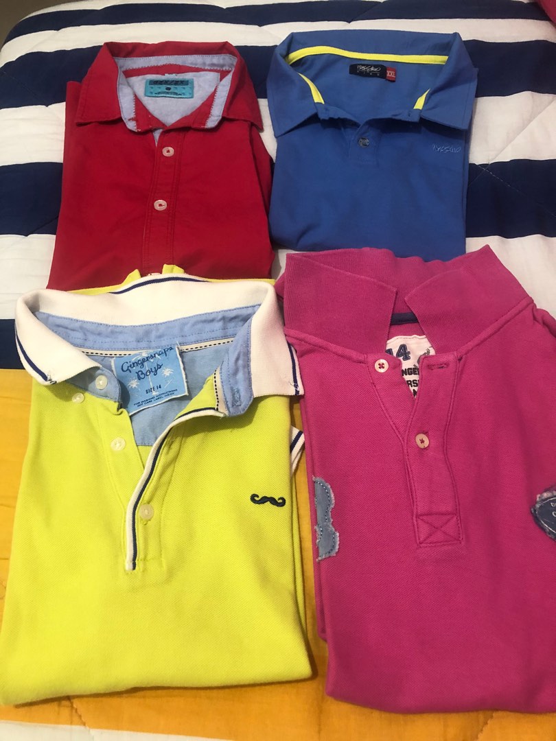 Pre loved polo and polo shirts set, Babies & Kids, Babies & Kids ...