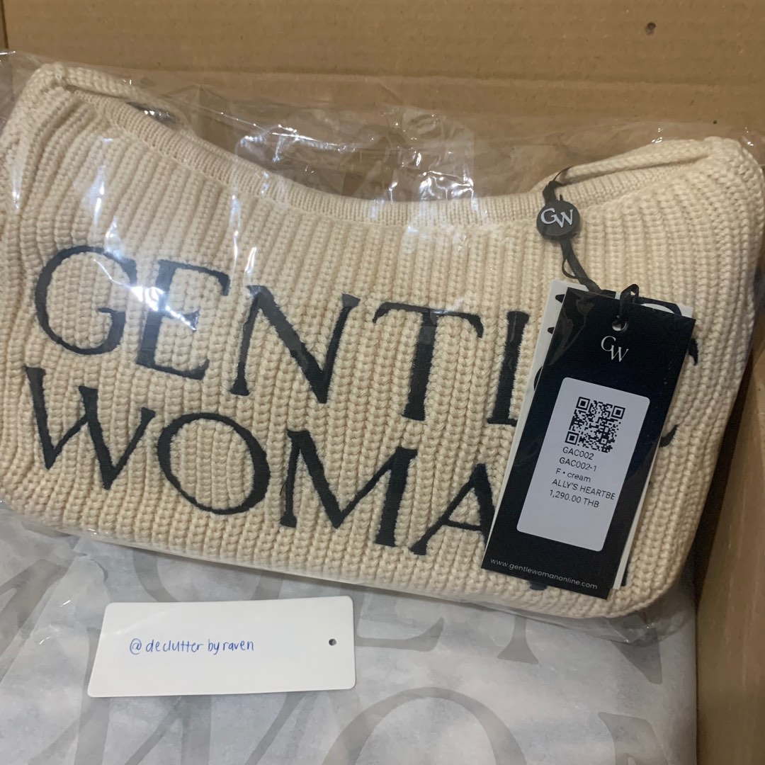 [PRE ORDER BATCH 2] Gentle Woman Preppy Knit Shoulder Bag on Carousell