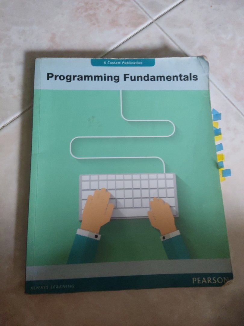 Programming Fundamentals, Hobbies & Toys, Books & Magazines, Textbooks on Carousell