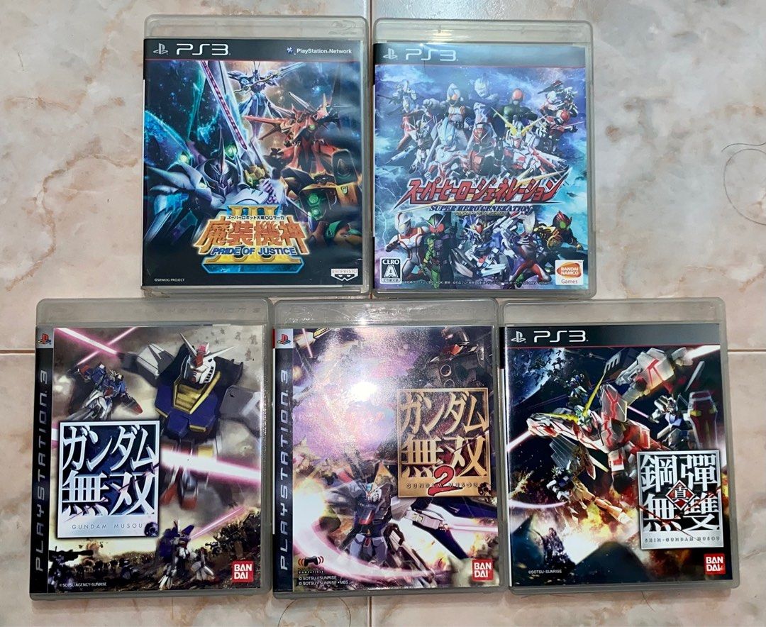 PS3 Gundam muso Shin Gundam Pride of Justice Super hero generation, Video Gaming, Video Games ...
