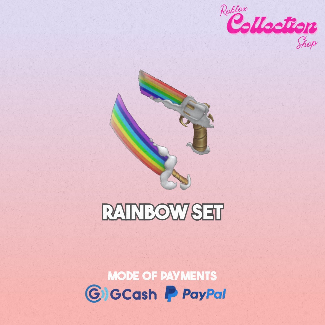 Rainbow Set | Murder Mystery 2 | MM2 | Roblox, Hobbies & Toys ...