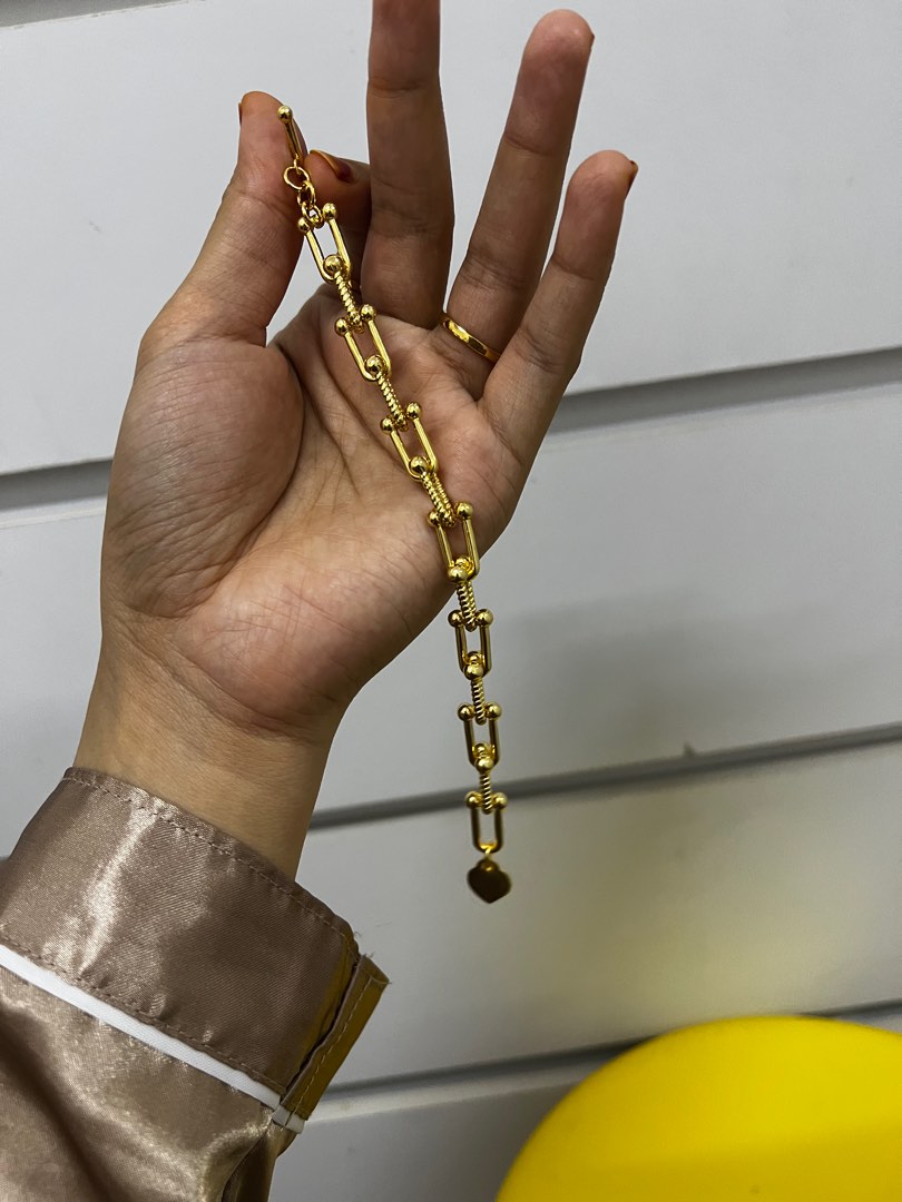 RANTAI TANGAN HARDWARE 16cm, Luxury, Accessories on Carousell