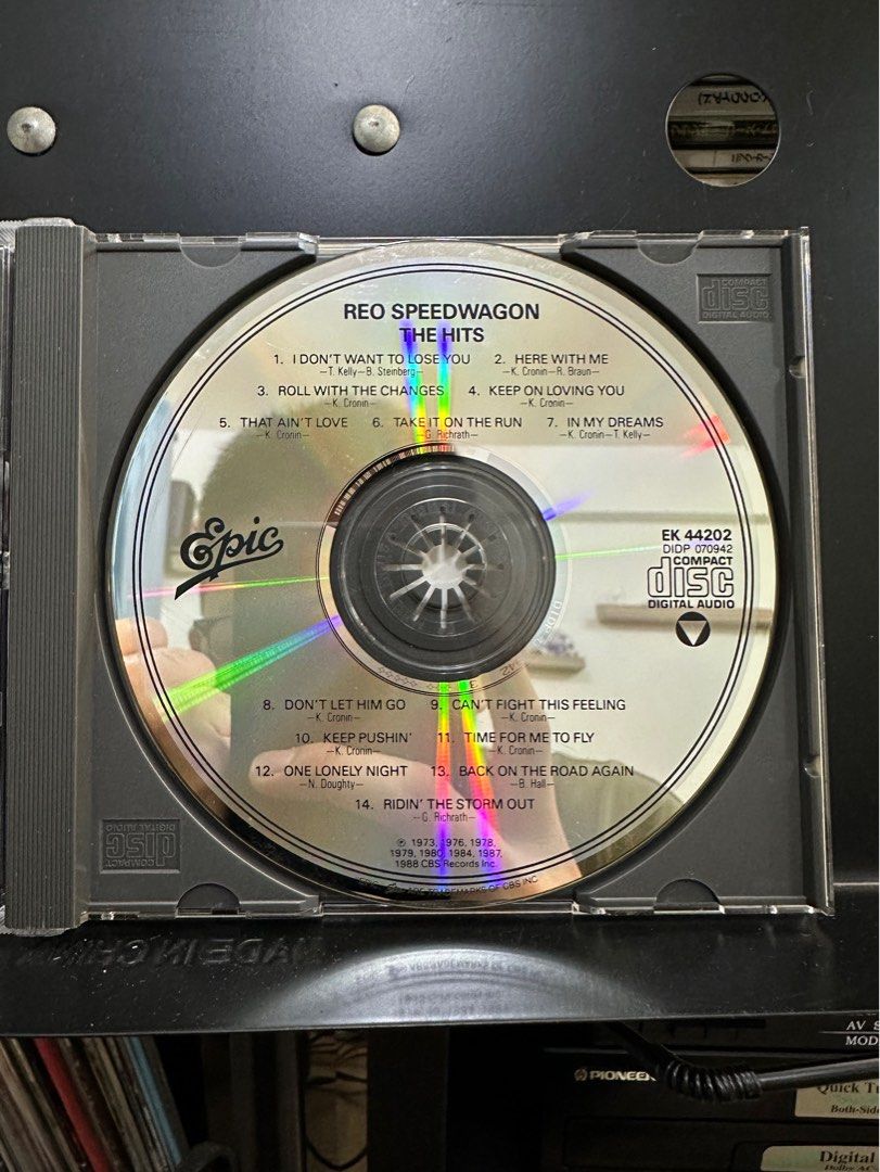 Reo Speedwagon - The Hits CD (Original First Pressed, USA, 1988) Fixed ...