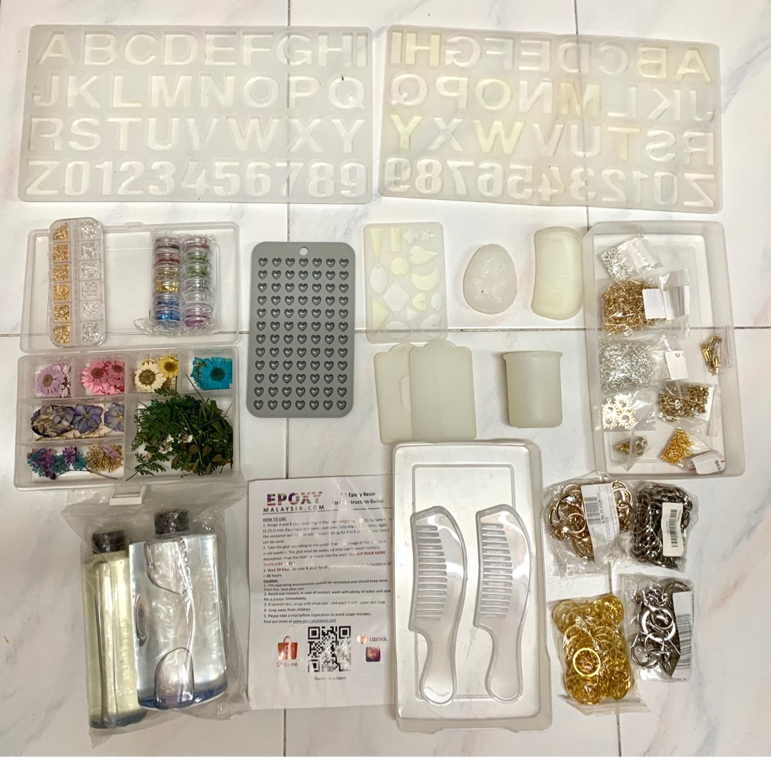 Resin Craft Full Set, Hobbies & Toys, Stationery & Craft, Craft ...