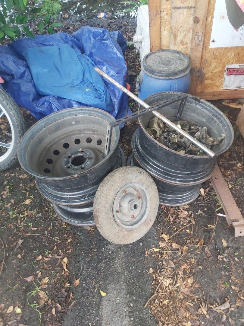 Rim besi asal kereta exora, Auto Accessories on Carousell