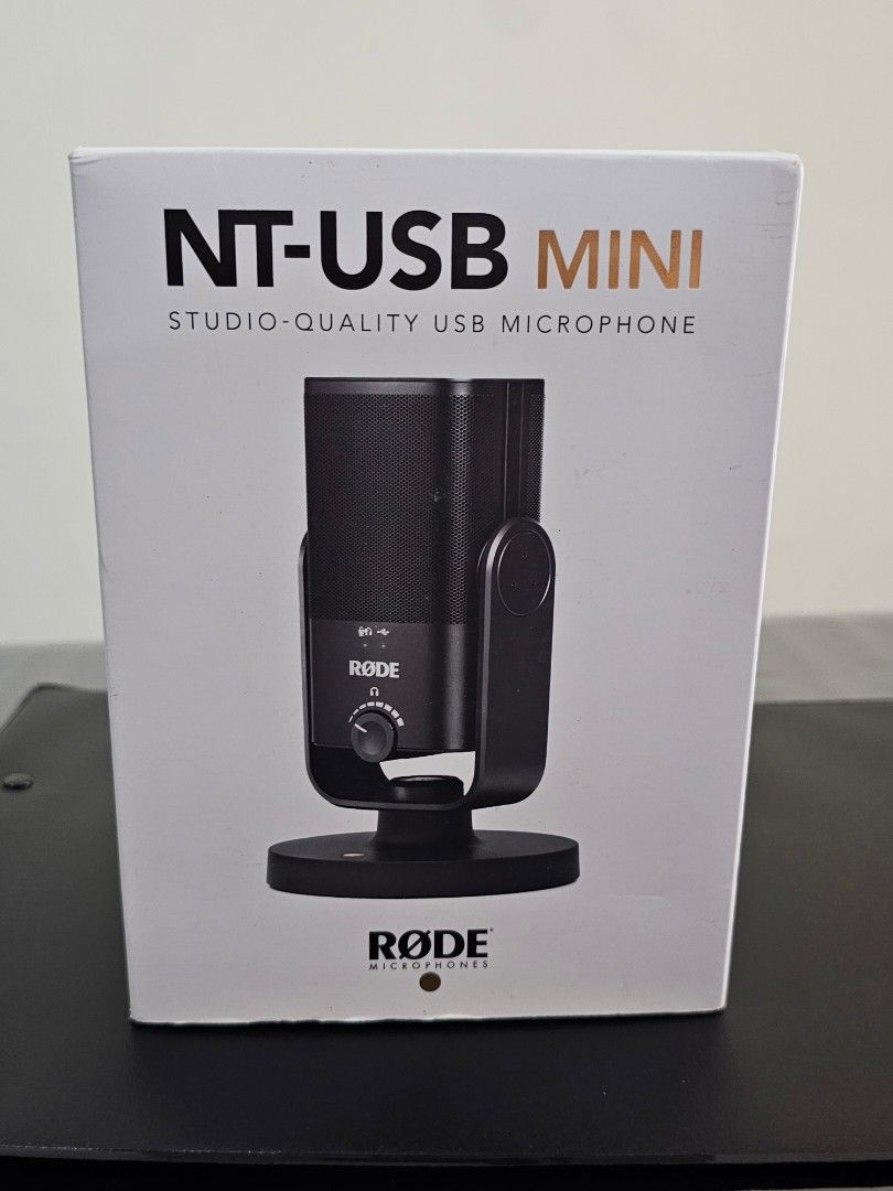 Rode NT-USB microphone, Audio, Microphones on Carousell