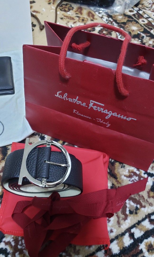 Salvatore ferregamo, Luxury, Accessories on Carousell