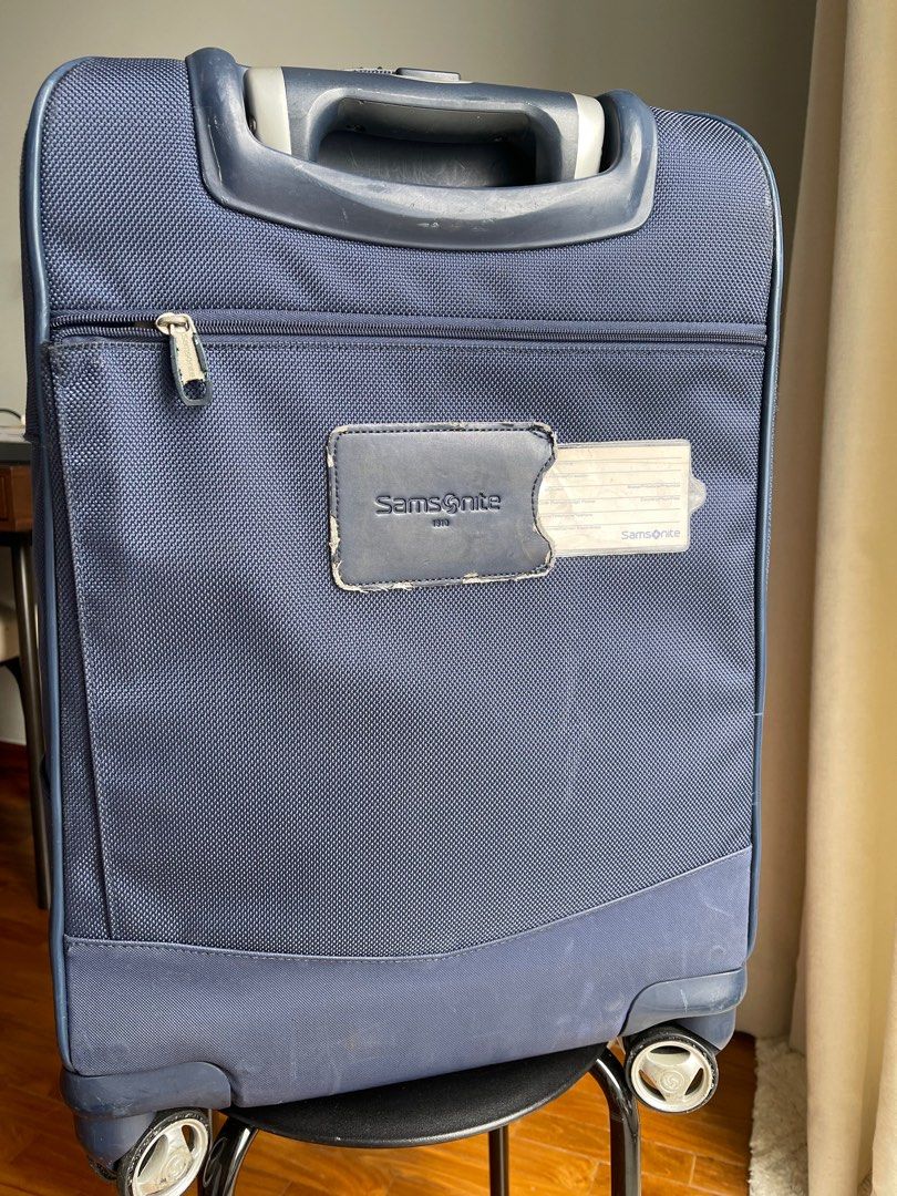 Samsonite 4 Wheelers Hand Carry Cabin Luggage, Hobbies & Toys, Travel, Luggage on Carousell