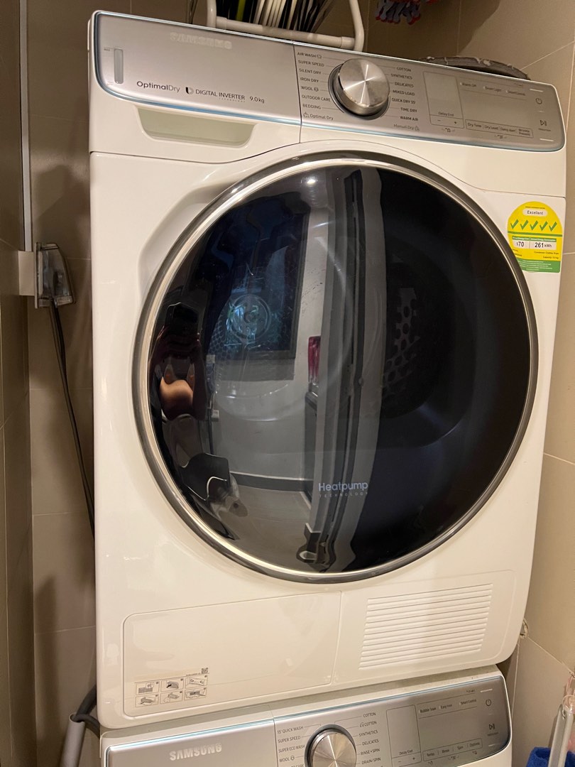 Samsung 9kg hump dryer, TV & Home Appliances, Washing Machines and ...