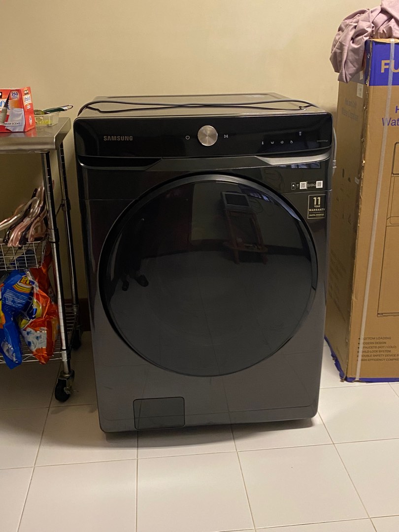 SAMSUNG SMART THINGS WASHING MACHINE, TV & Home Appliances, Washing ...