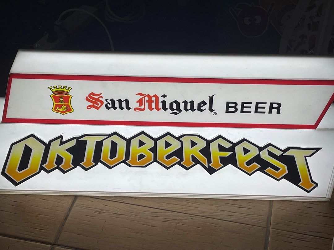 San Miguel Beer Lighted Signage - Bar Sign - Lighted Bar Signage ...