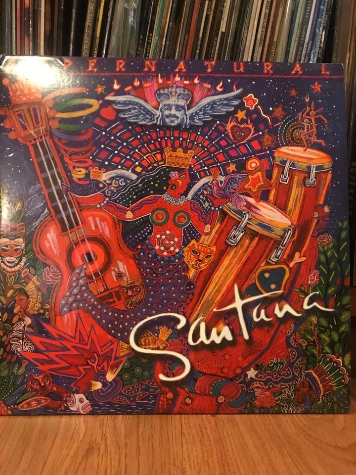 Santana – Supernatural Limited Edition 180g Vinyl Record LP, Hobbies ...