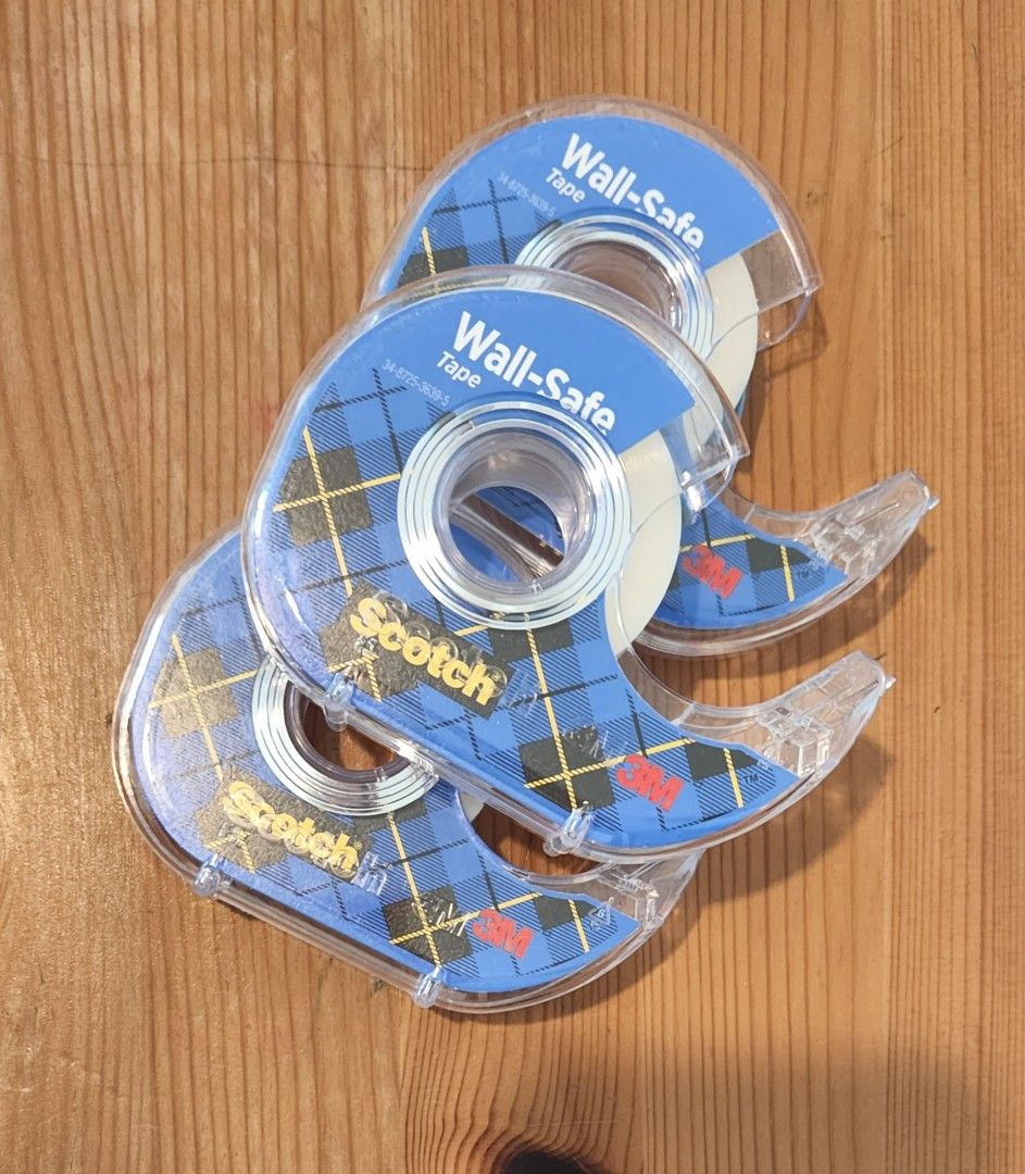 Scotch Wall Safe Tape Hobbies And Toys Stationery And Craft Craft Supplies And Tools On Carousell