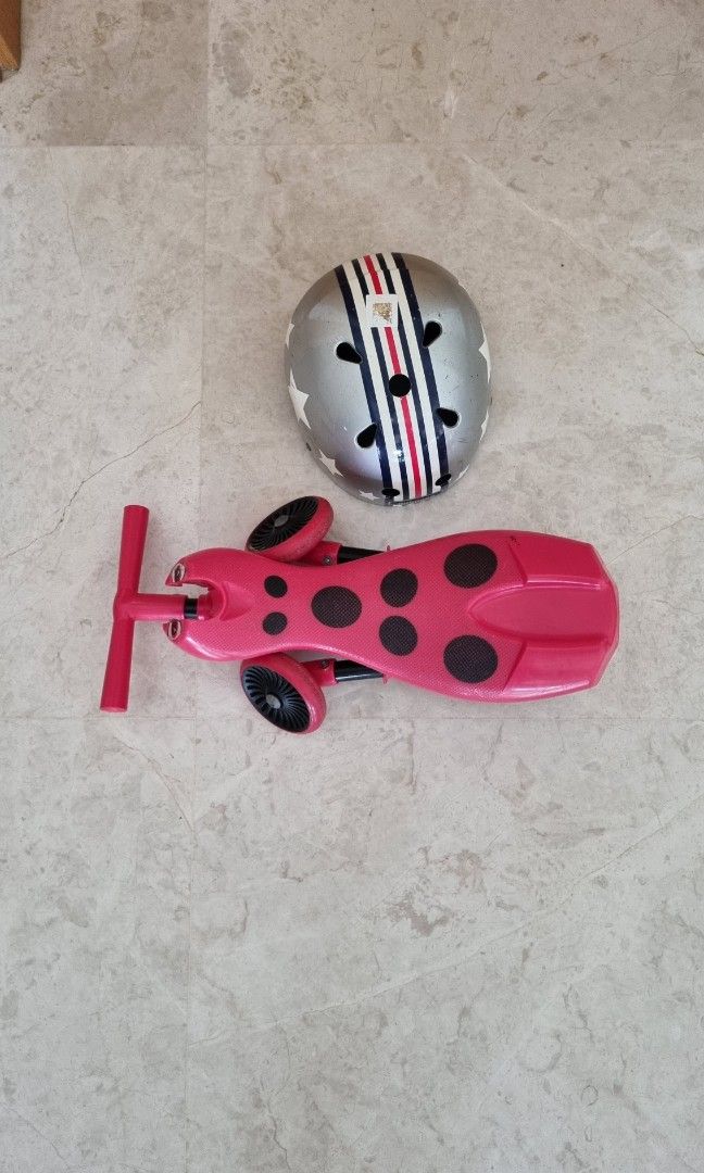 Scuttlebug includes free helmet, Hobbies & Toys, Toys & Games on Carousell