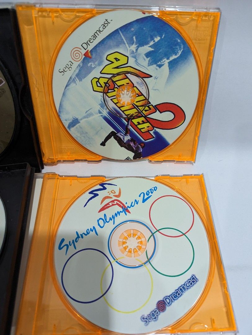 SEGA DREAMCAST CD GAMES CAPCOM VS SNK VIRTUAL STRIKER FOOTBALL SONIC ...