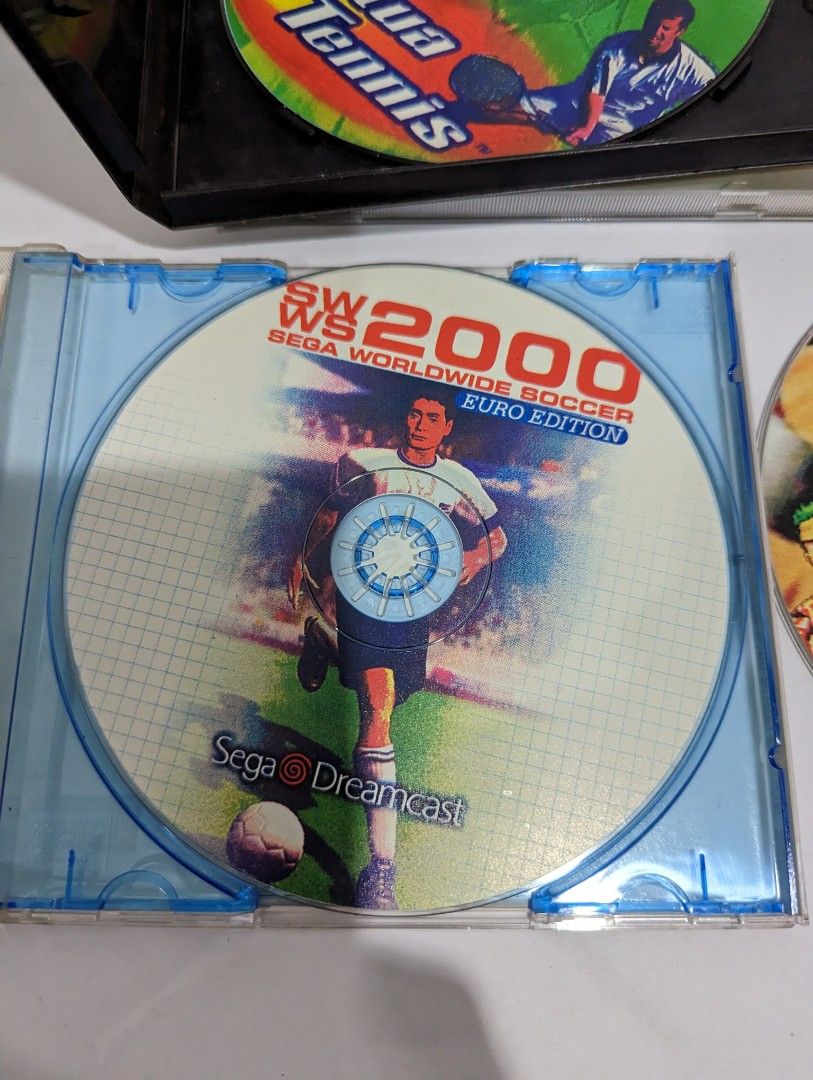 SEGA DREAMCAST CD GAMES CAPCOM VS SNK VIRTUAL STRIKER FOOTBALL SONIC ...